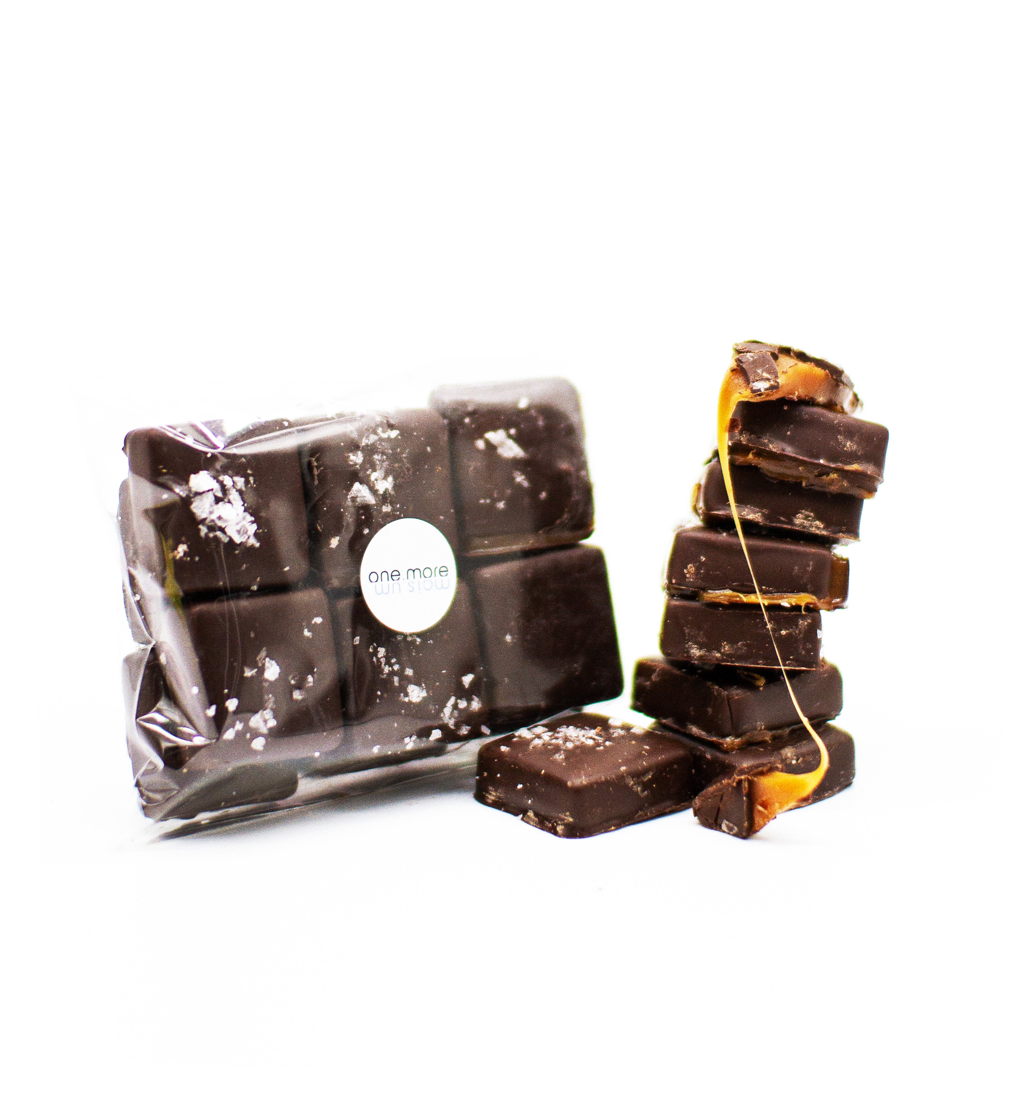 Dark Chocolate Salted Butter Caramels – one more chocolate