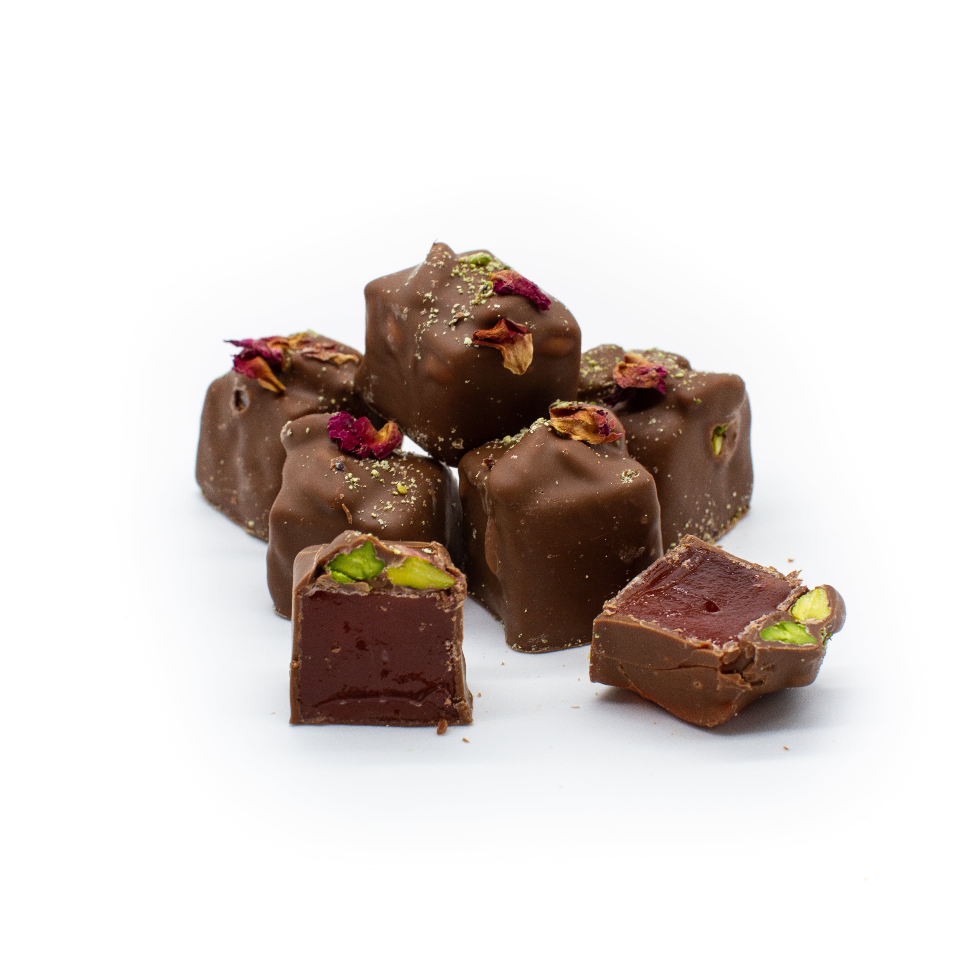 Chocolate coated Turkish Delight – one more chocolate